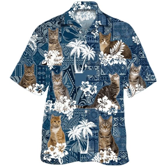 European Shorthair Hawaiian Shirt For Man And Woman, To Cat Lover, Cat ...