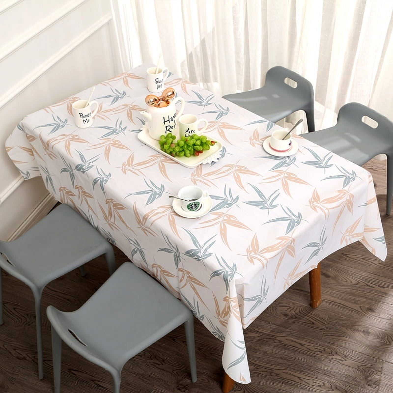 European Simple Flower Pattern Tablecloth for Home Living Room ...