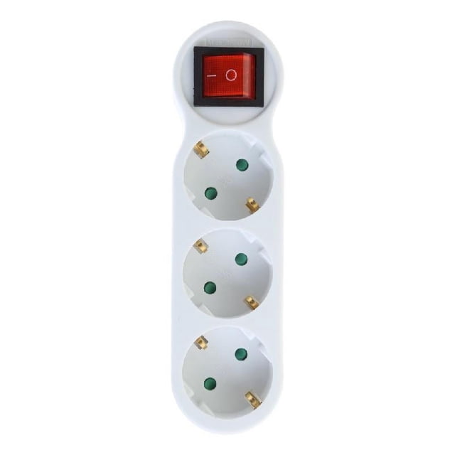 European Standard 3 Jack Conversion Socket 250V/16A Electrical Wall ...