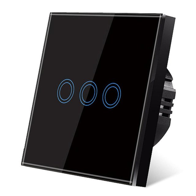 European Standard With Light Touch Switch Type 86 Three-Way Switch ...