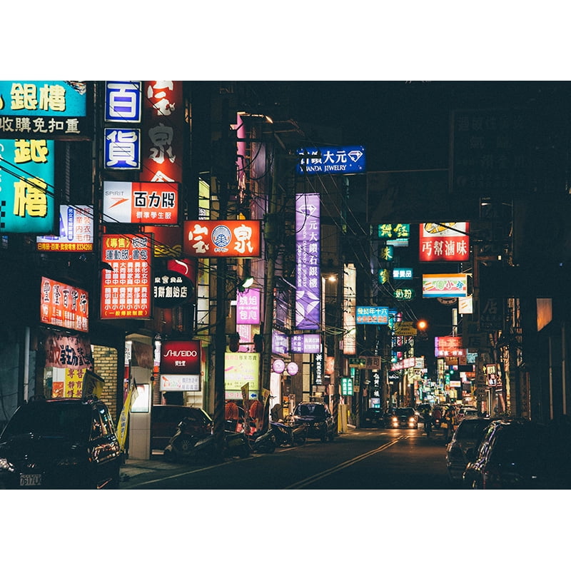 European Street Scenery Photography Backdrops Props Blue Sky White ...