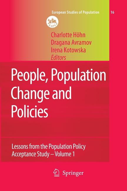 European Studies of Population People, Population Change and Policies ...