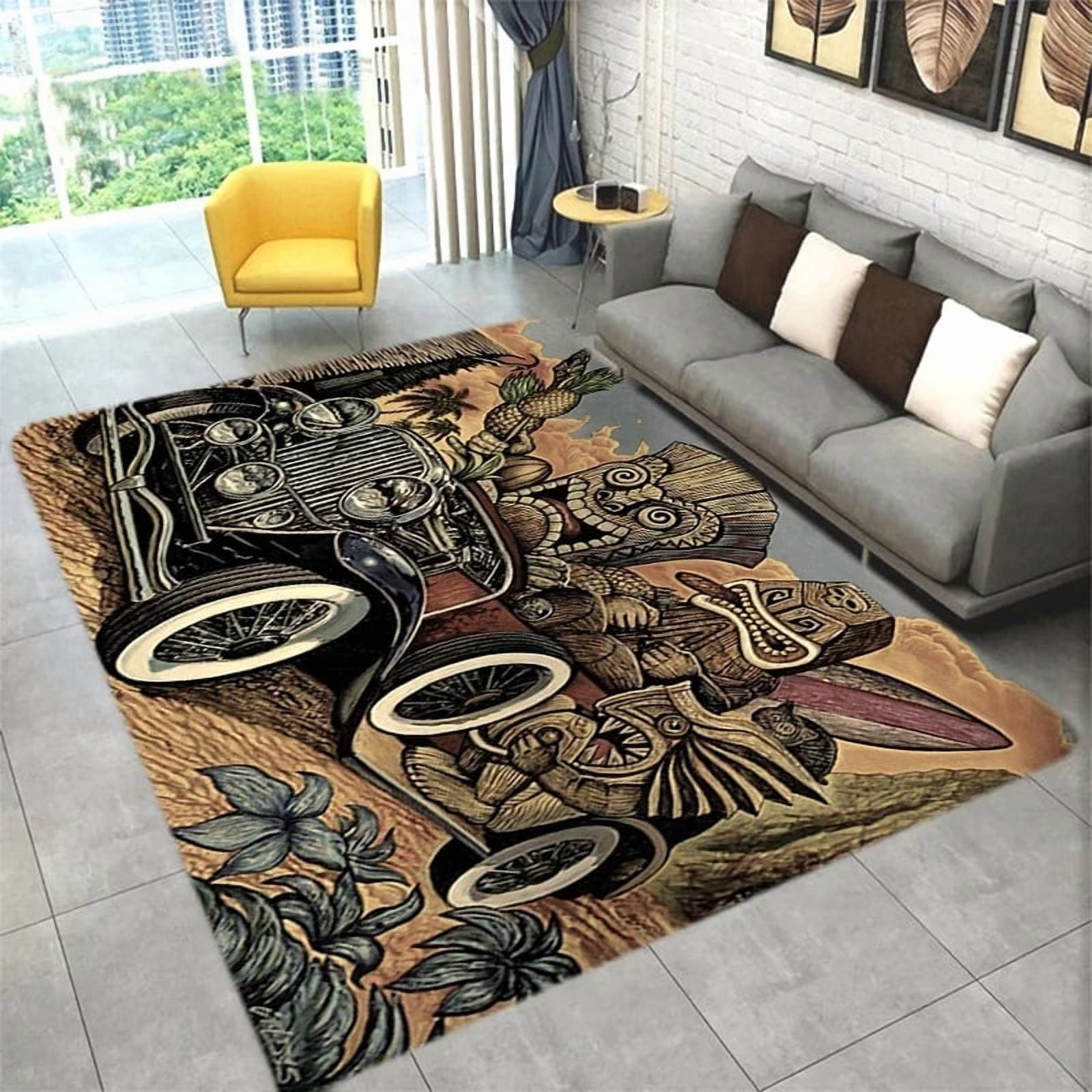 European Style Carpet Rocking Chair Rug for Living Room Large Area ...