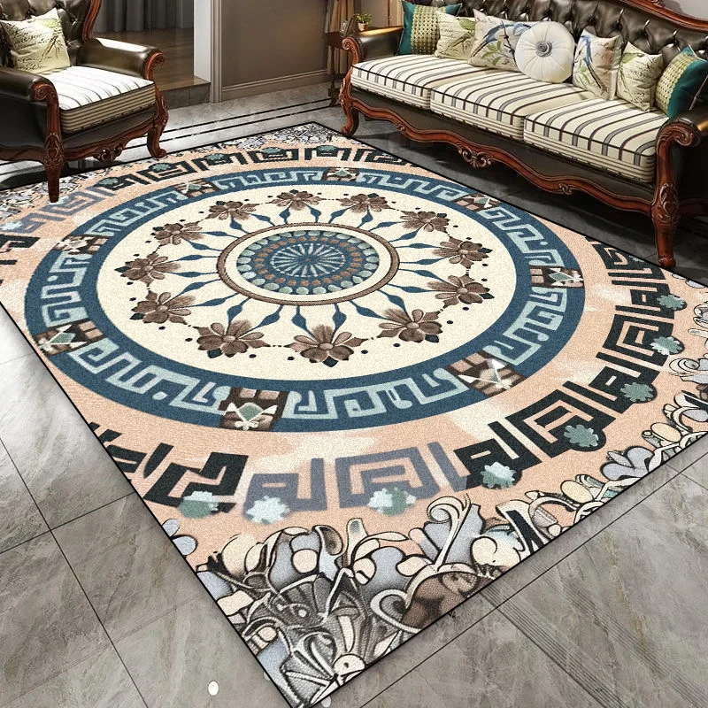 European Style Carpet Rocking Chair Rug for Living Room Large Area ...