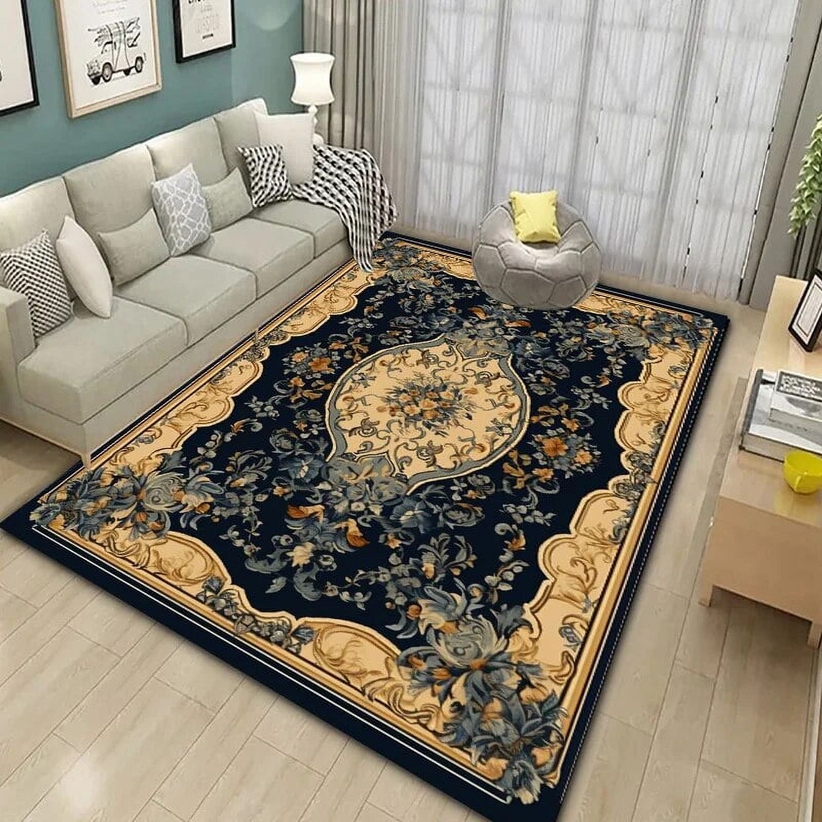 European Style Carpets for Living Room Luxury Design Sofas Area Rugs ...