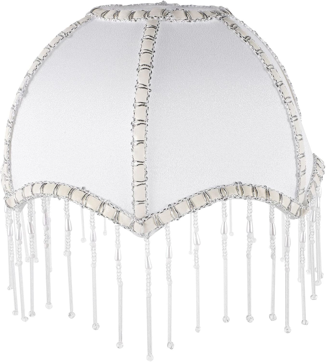 European Style Cloth Lace Lampshade with Beads Vintage Lamp Shade ...