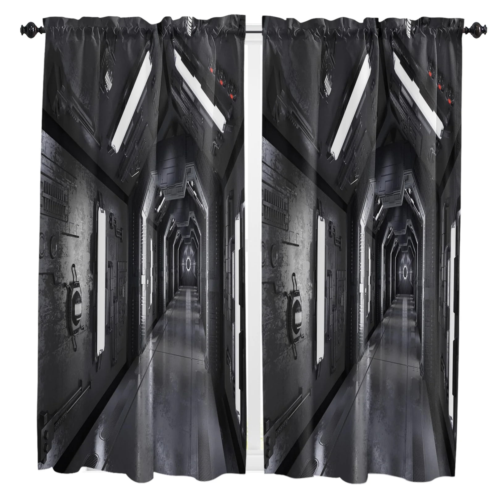 European Style Dream Corridor Courtyard Curtains in the Bedroom Living ...