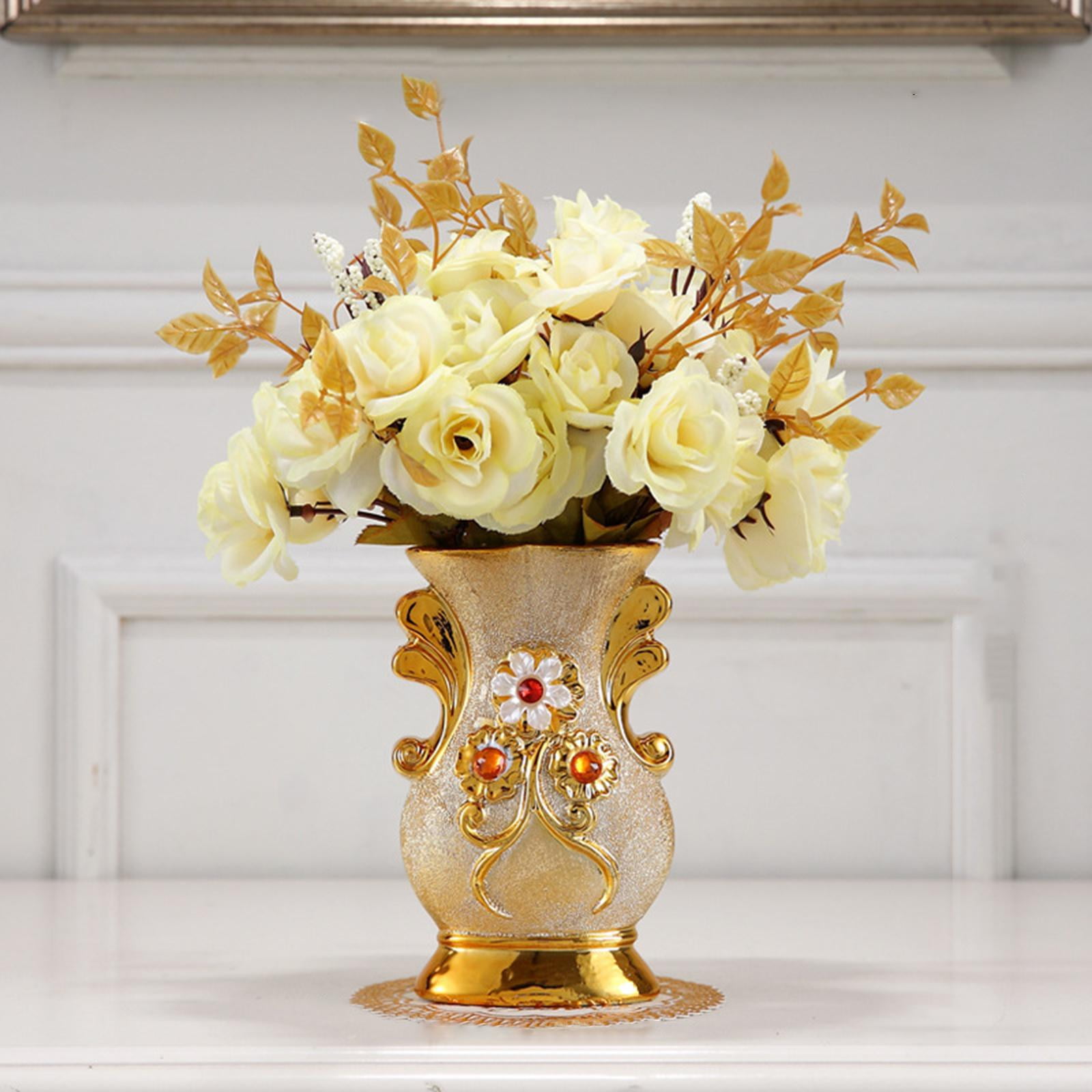 European Style Flower Vases Dried Flower Pot Floral Arrangement ...