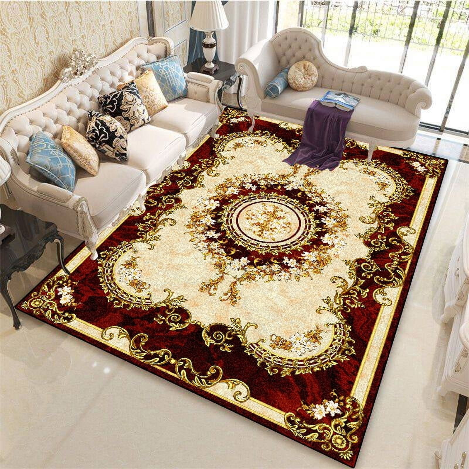 European Style Home Carpets Living Room ration Luxury Rugs Hall Sofa ...