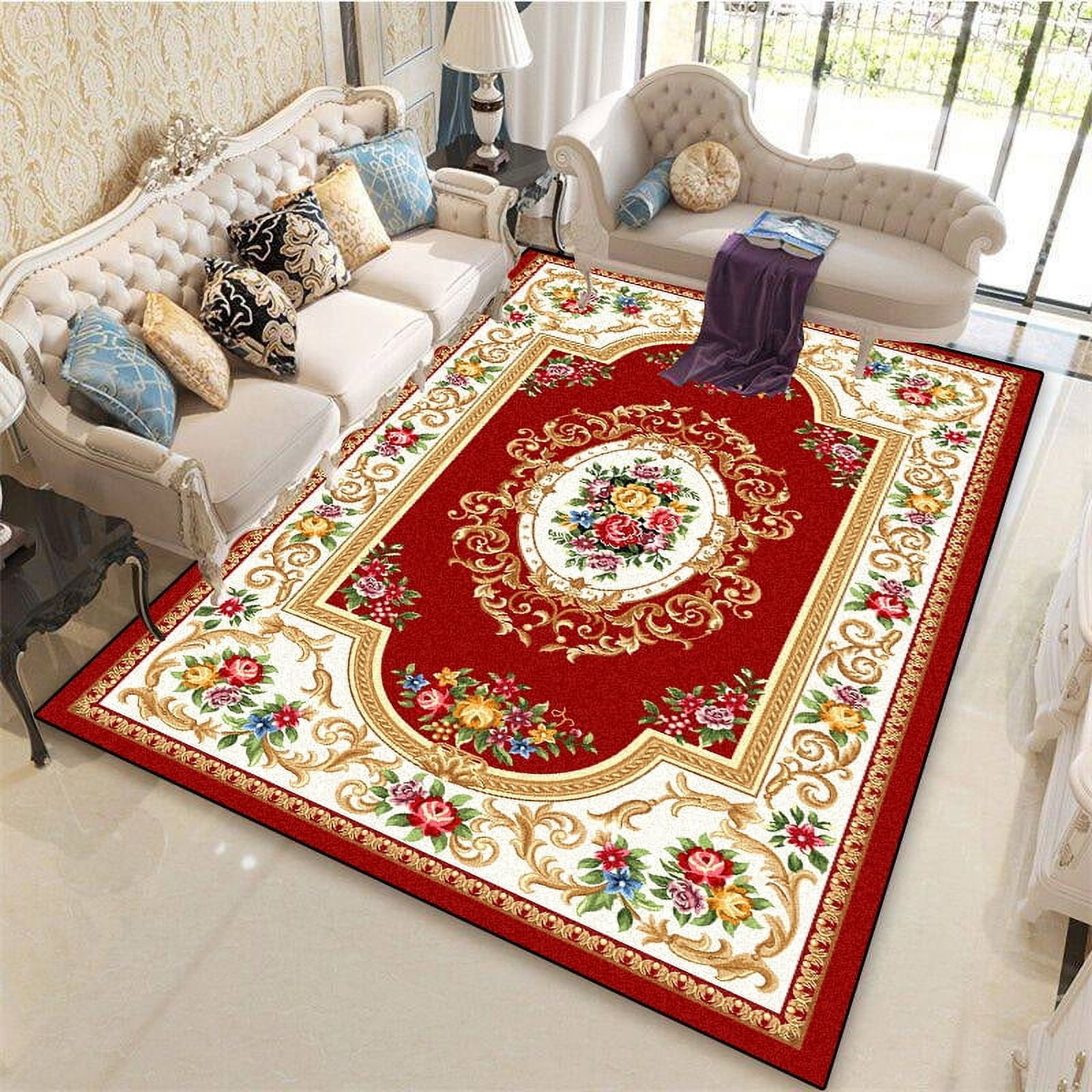 European Style Home Carpets Living Room ration Luxury Rugs Hall Sofa ...