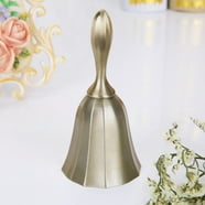 Super Loud Solid Brass Hand Call Bell - Walmart.com