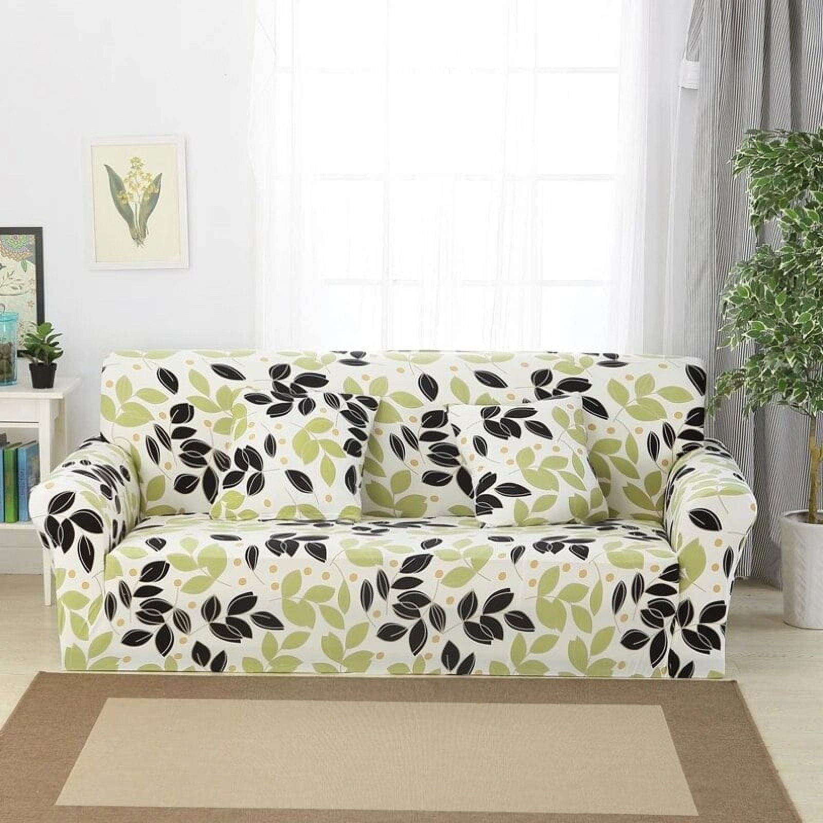 European Style Pastoral Style Sofa Cover Elastic Full Package Dustproof ...