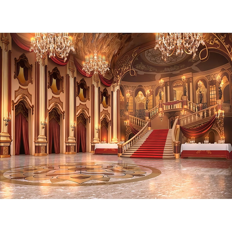 European Style Retro Building Theme Photography Backdrops Props Theater ...