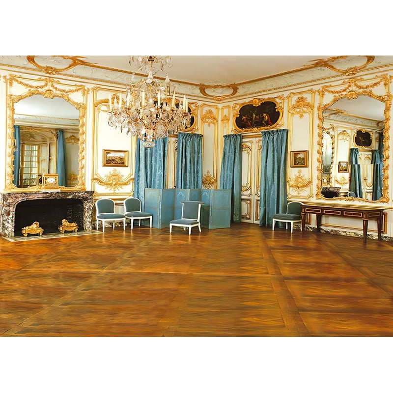 European Style Retro Building Theme Photography Backdrops Props Theater ...