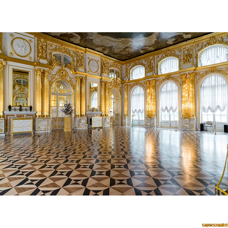 European Style Retro Building Theme Photography Backdrops Props Theater ...