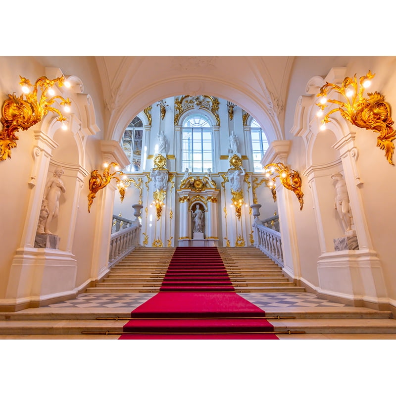 European Style Retro Building Theme Photography Backdrops Props Theater ...