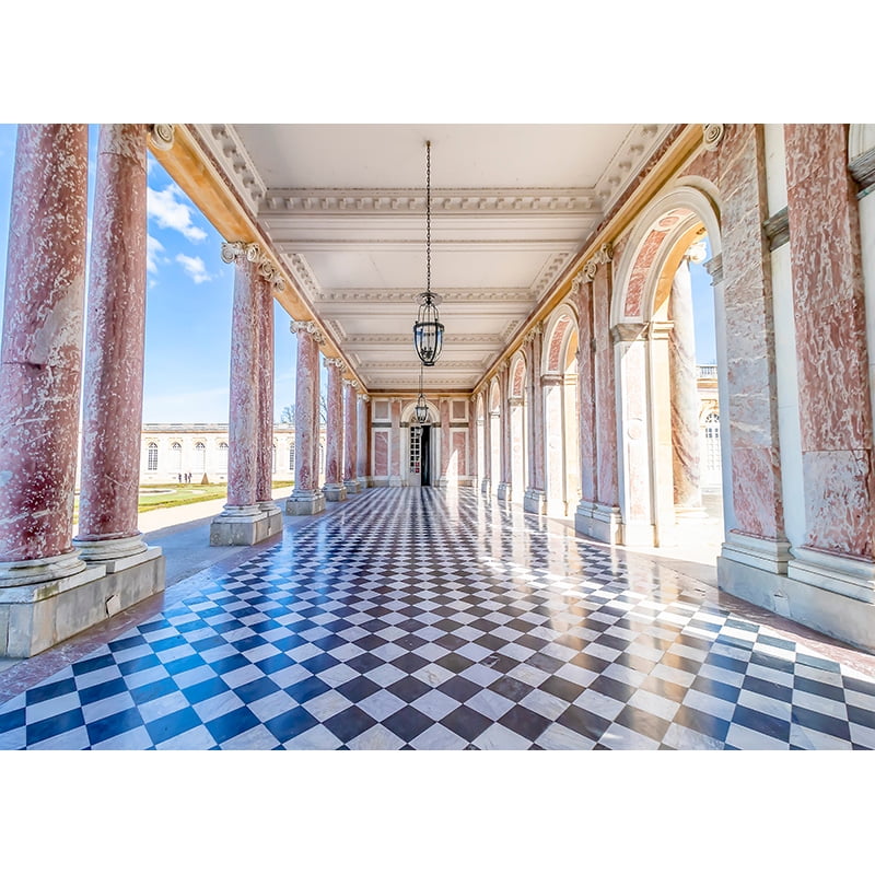 European Style Retro Building Theme Photography Backdrops Props Theater ...