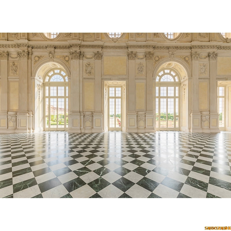 European Style Retro Building Theme Photography Backdrops Props Theater ...