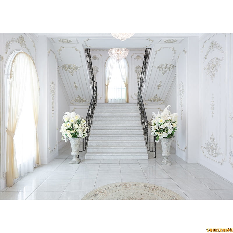 European Style Retro Building Theme Photography Backdrops Props Theater ...