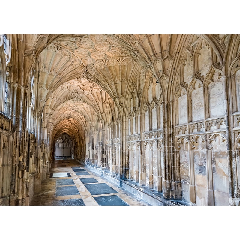 European Style Retro Building Theme Photography Backdrops Props Theater ...