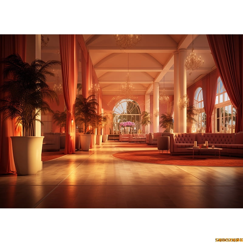 European Style Retro Building Theme Photography Backdrops Props Theater ...