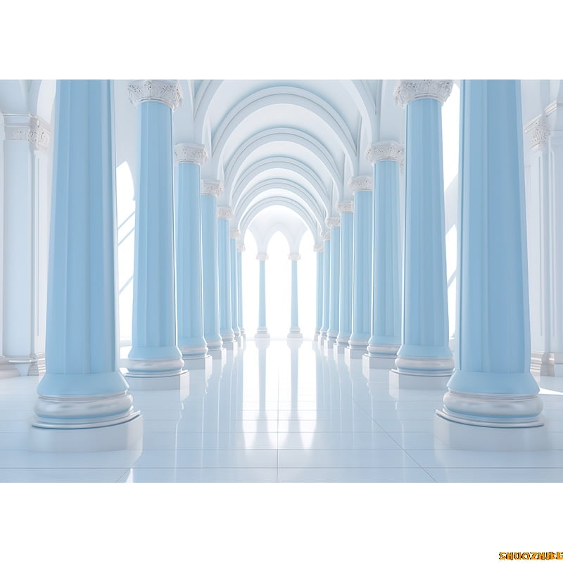 European Style Retro Building Theme Photography Backdrops Props Theater ...