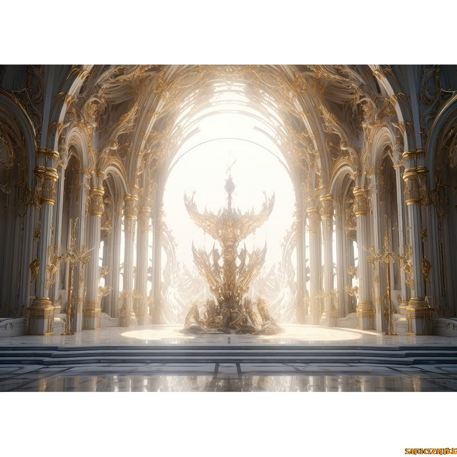 European Style Retro Building Theme Photography Backdrops Props Theater ...