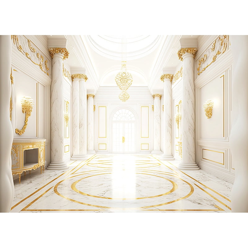 European Style Retro Building Theme Photography Backdrops Props Theater ...