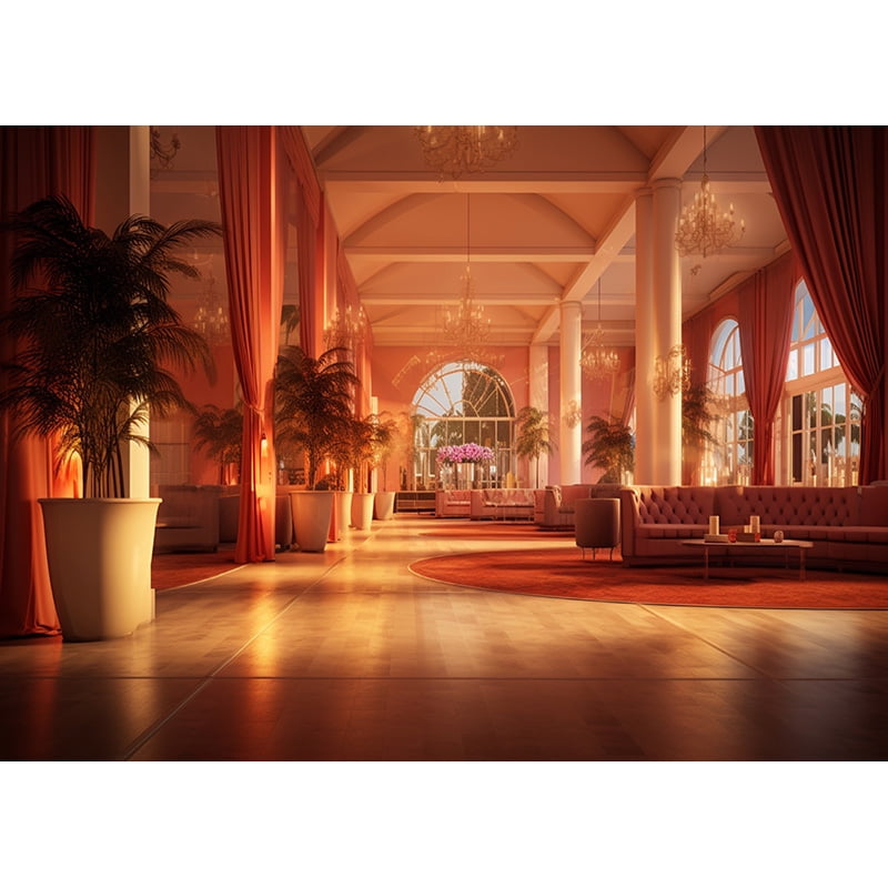 European Style Retro Building Theme Photography Backdrops Props Theater ...