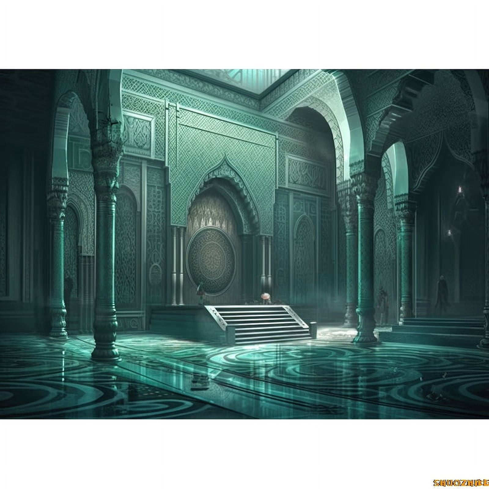 European Style Retro Building Theme Photography Backdrops Props Theater ...