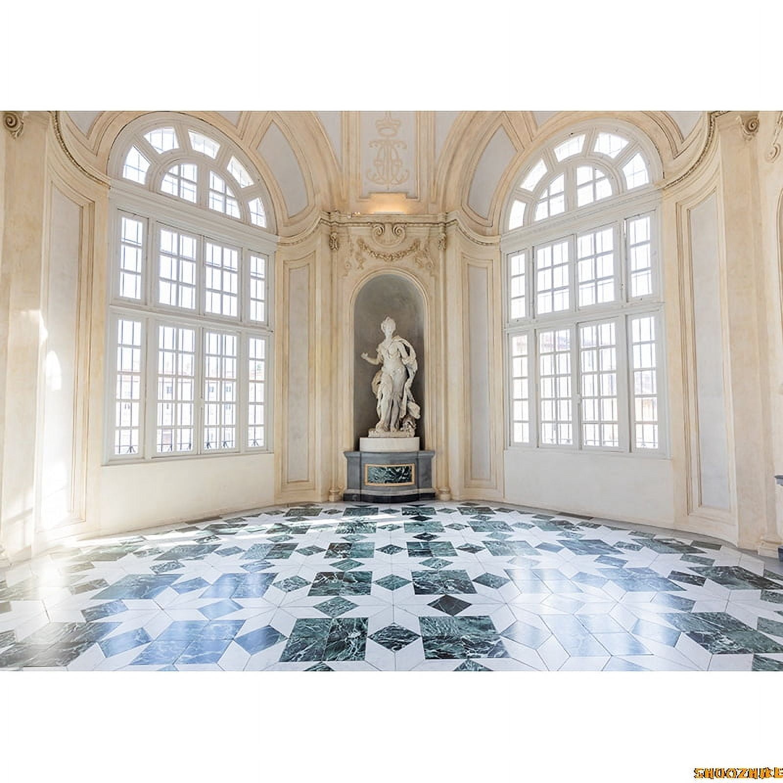 European Style Retro Building Theme Photography Backdrops Props Theater ...