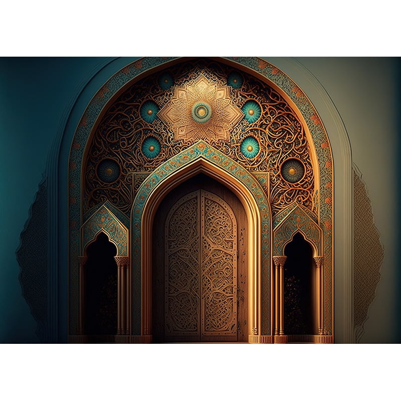 European Style Retro Building Theme Photography Backdrops Props Theater ...