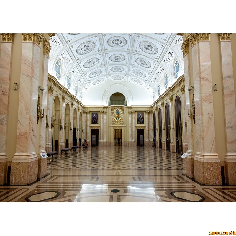 European Style Retro Building Theme Photography Backdrops Props Theater ...