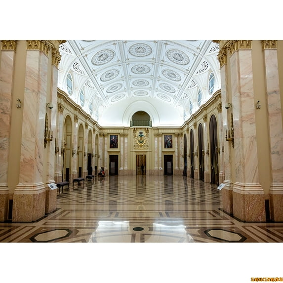 European Style Retro Building Theme Photography Backdrops Props Theater ...