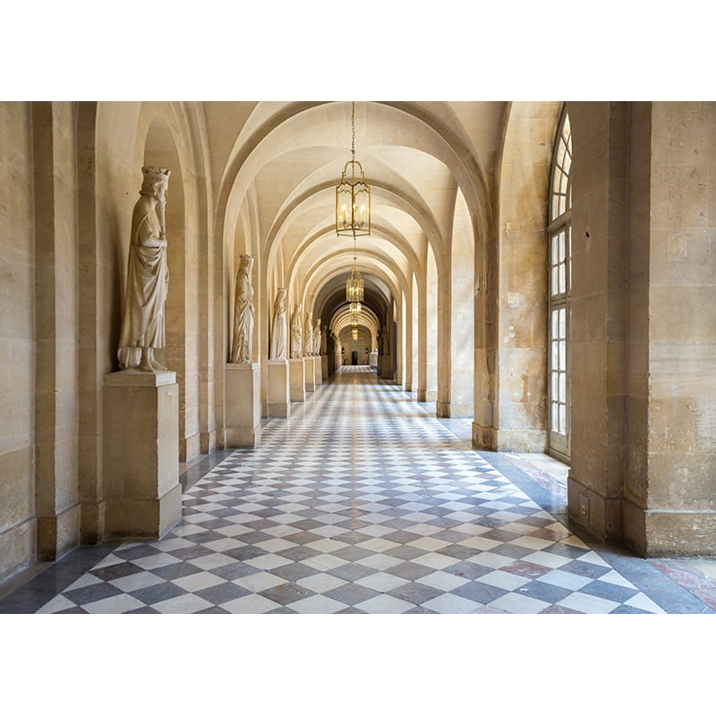 European Style Retro Building Theme Photography Backdrops Props Theater ...