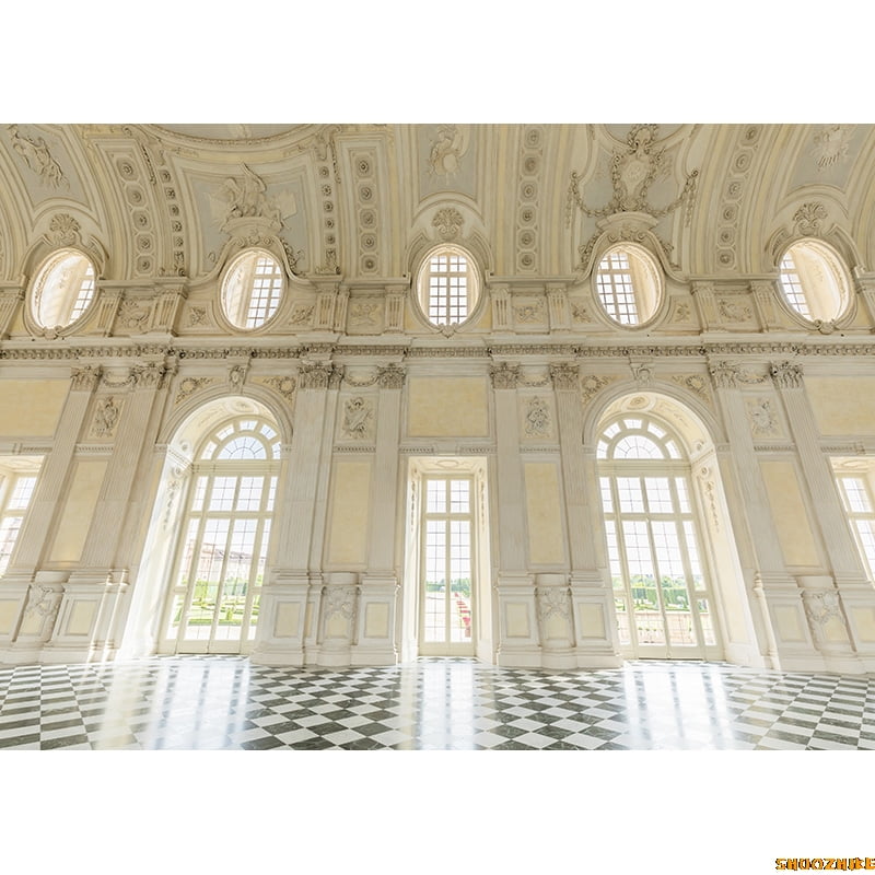 European Style Retro Building Theme Photography Backdrops Props Theater ...