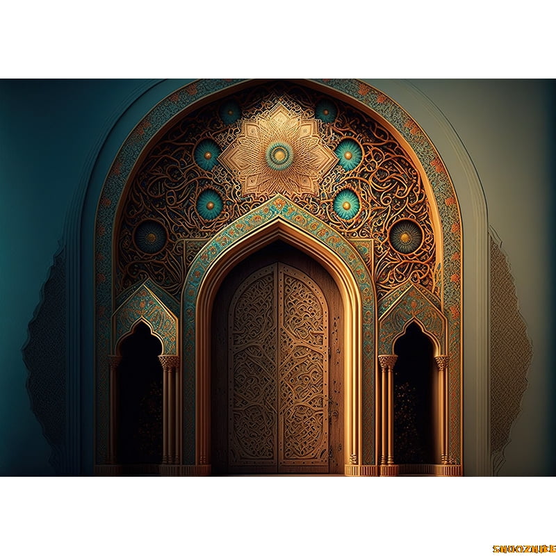 European Style Retro Building Theme Photography Backdrops Props Theater ...