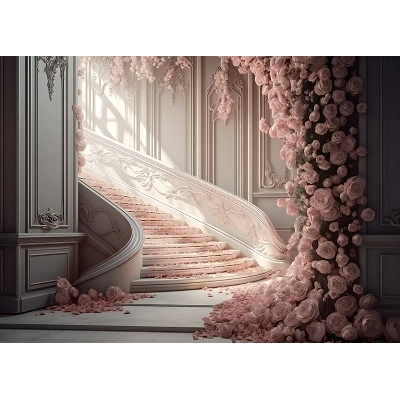 European Style Retro Building Theme Photography Backdrops Props Theater ...