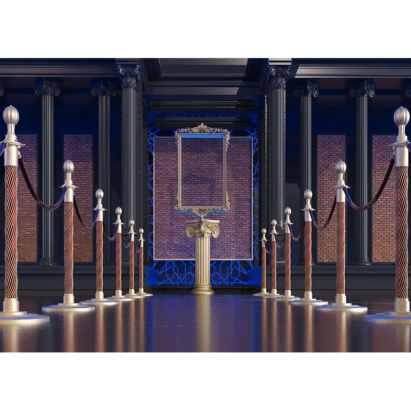 European Style Retro Building Theme Photography Backdrops Props Theater ...