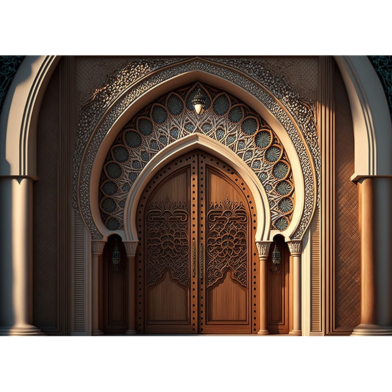 European Style Retro Building Theme Photography Backdrops Props Theater ...