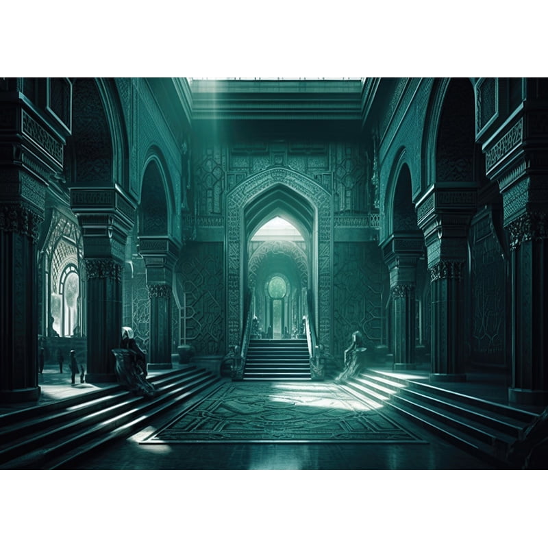 European Style Retro Castle Theme Photography Backdrops Props Vintage ...