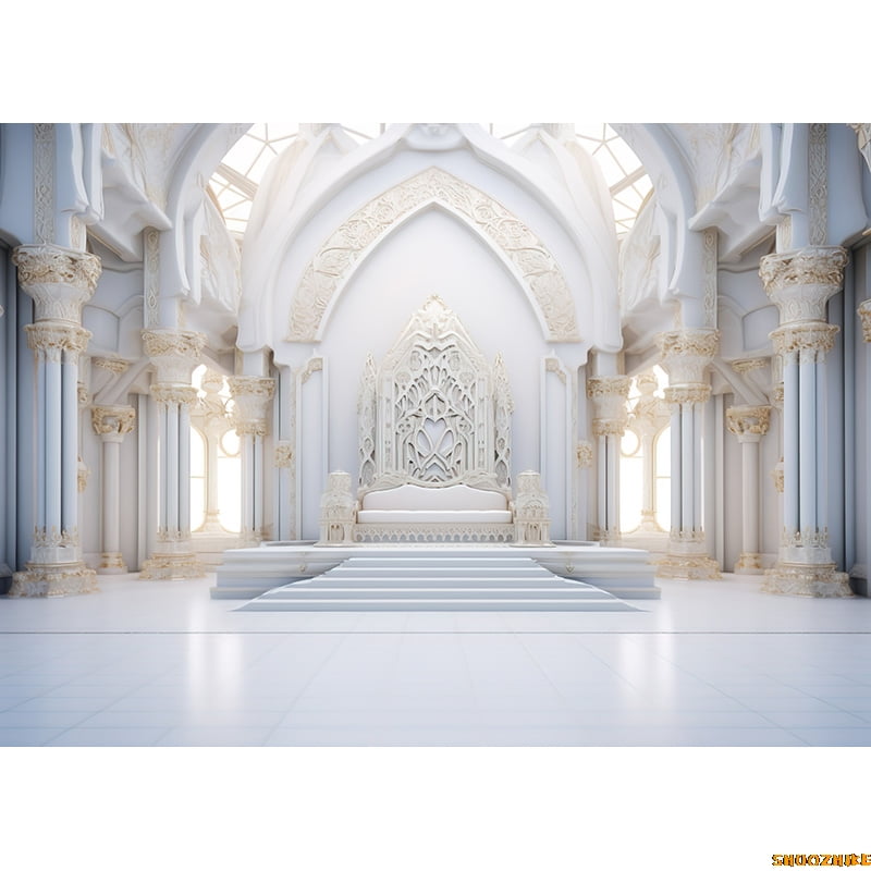 European Style Retro Castle Theme Photography Backdrops Props Vintage ...