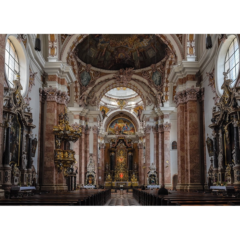 European Style Retro Castle Theme Photography Backdrops Props Vintage ...