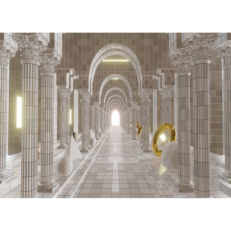 European Style Retro Castle Theme Photography Backdrops Props Vintage ...