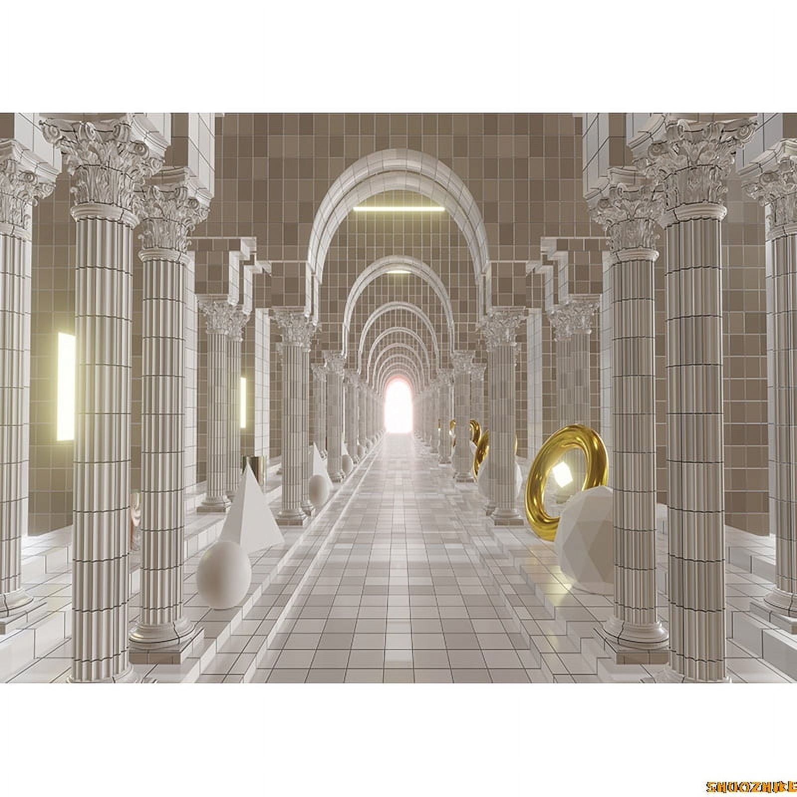 European Style Retro Castle Theme Photography Backdrops Props Vintage ...