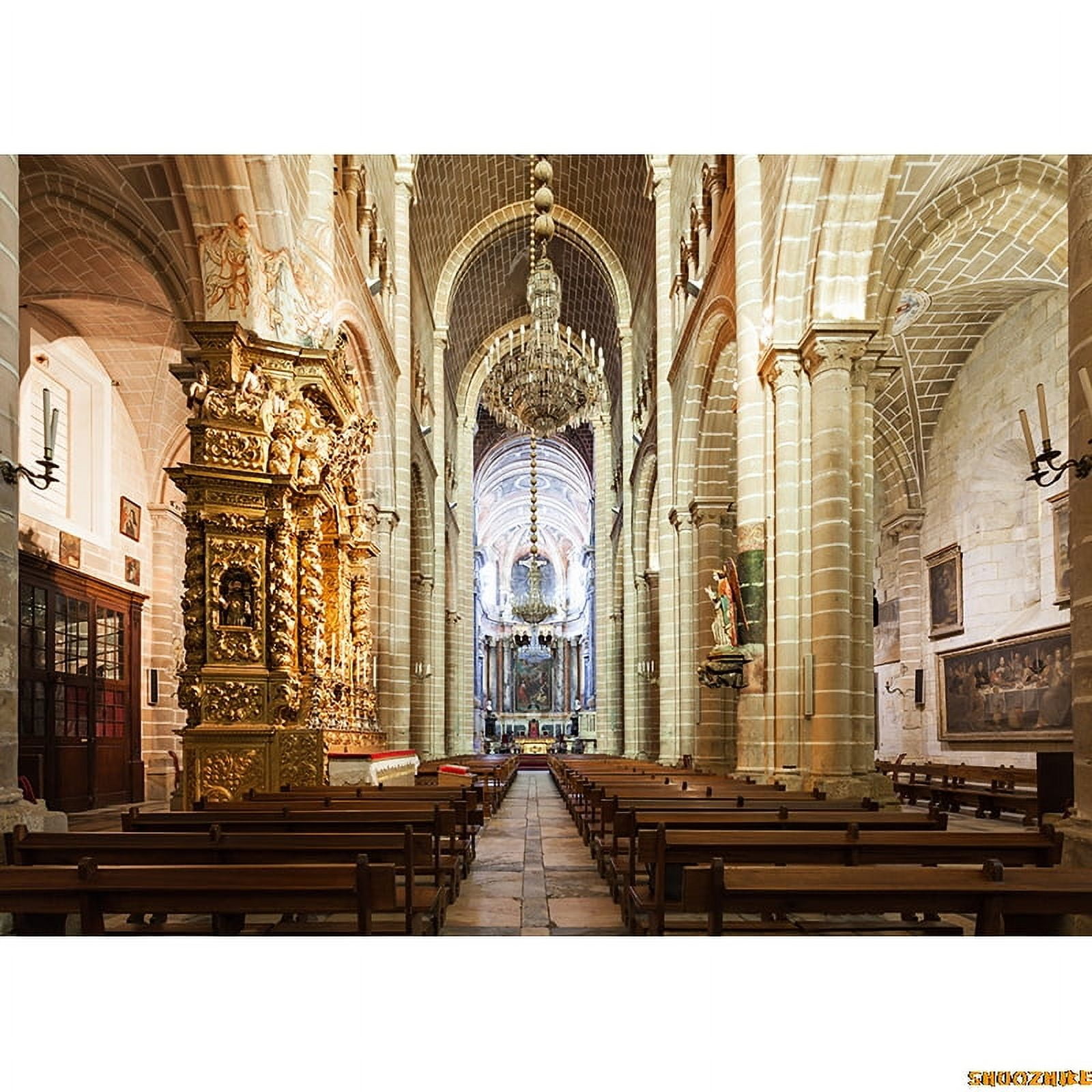 European Style Retro Castle Theme Photography Backdrops Props Vintage ...