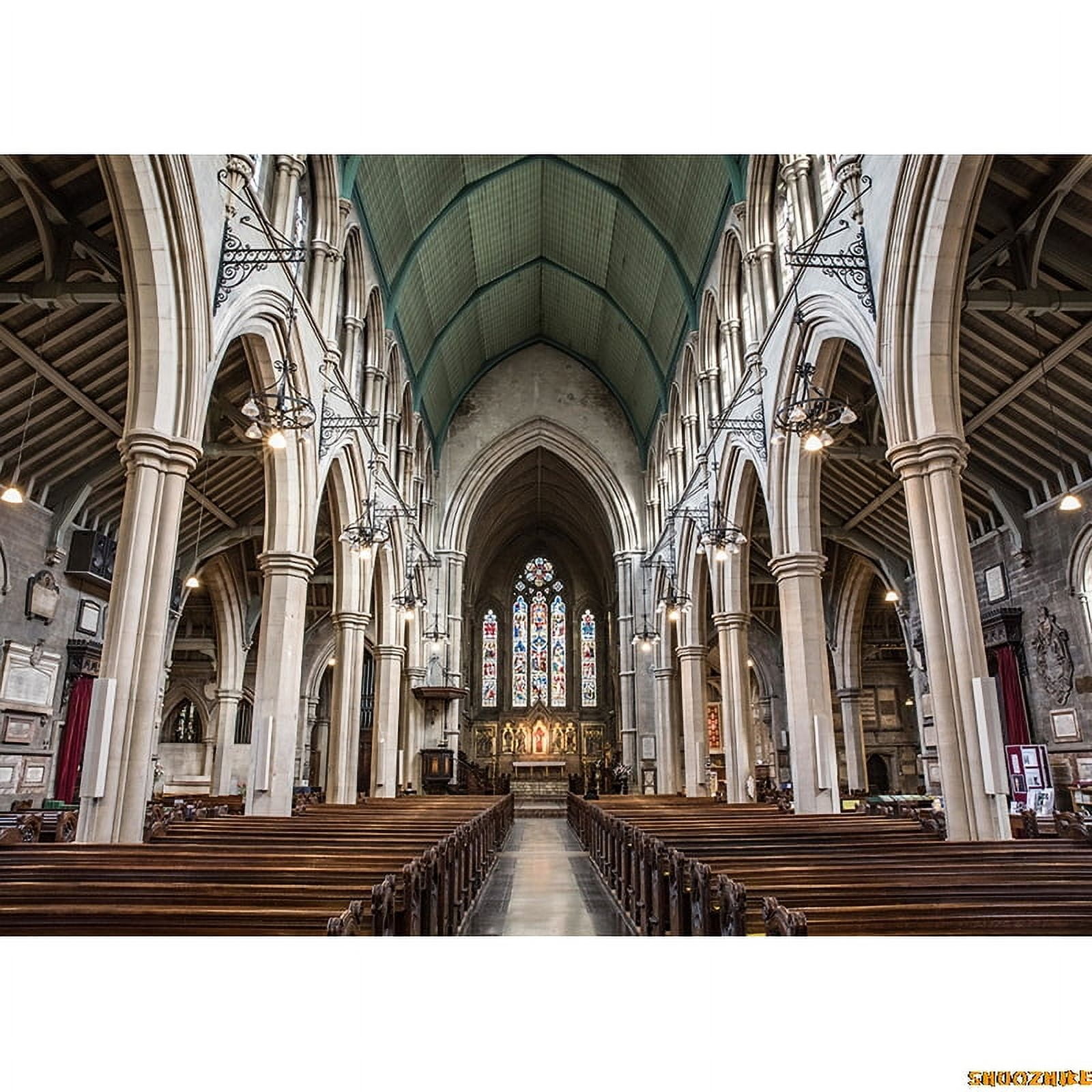 European Style Retro Castle Theme Photography Backdrops Props Vintage ...