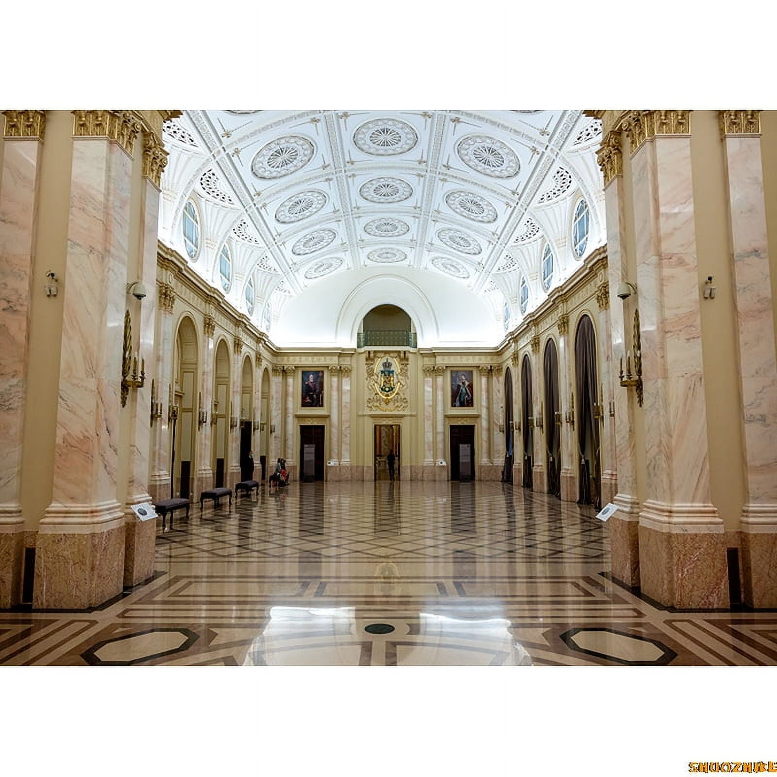 European Style Retro Castle Theme Photography Backdrops Props Vintage ...