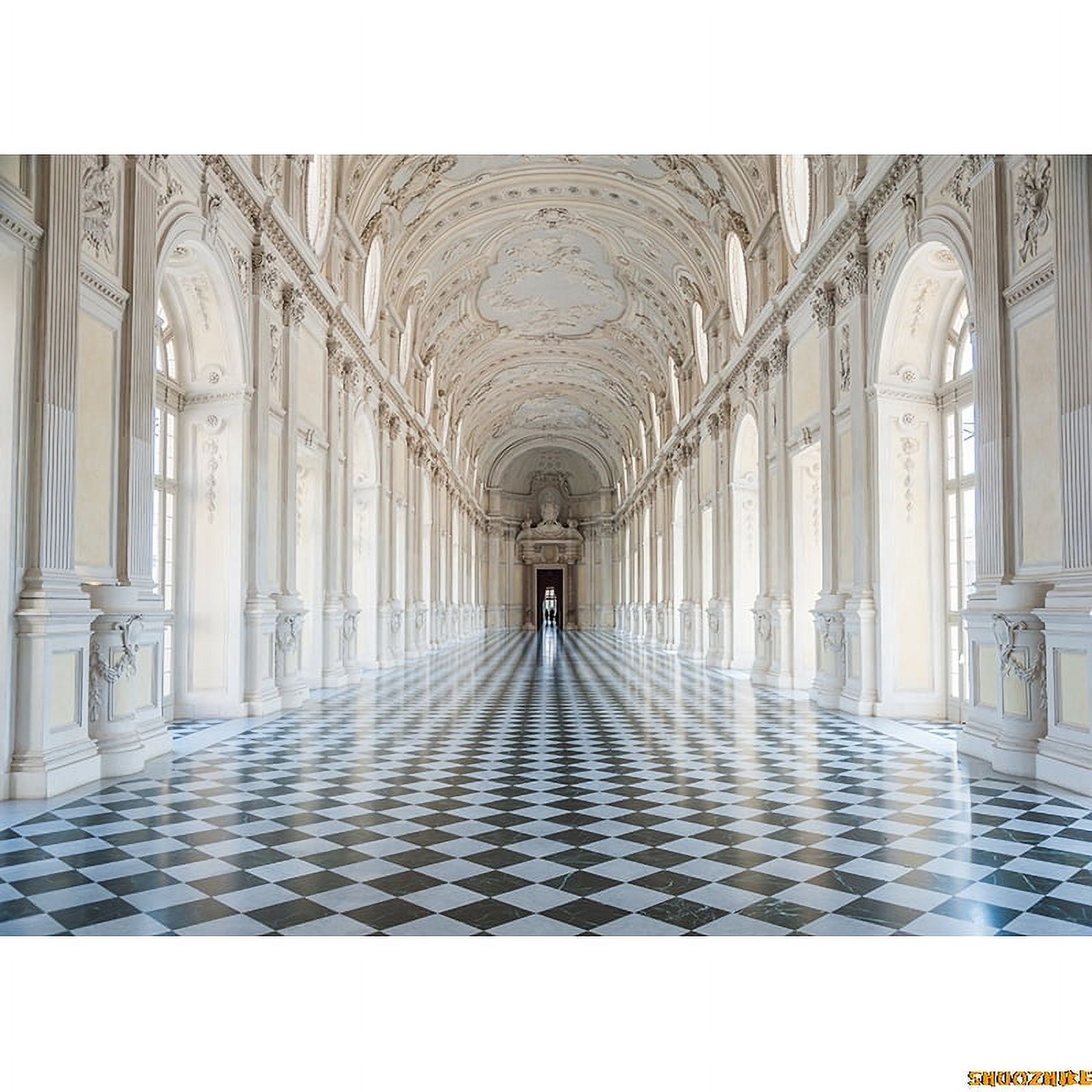 European Style Retro Castle Theme Photography Backdrops Props Vintage ...