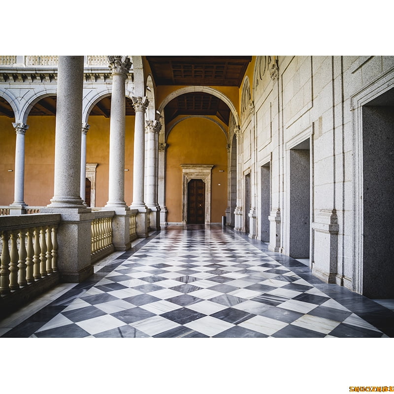 European Style Retro Castle Theme Photography Backdrops Props Vintage ...